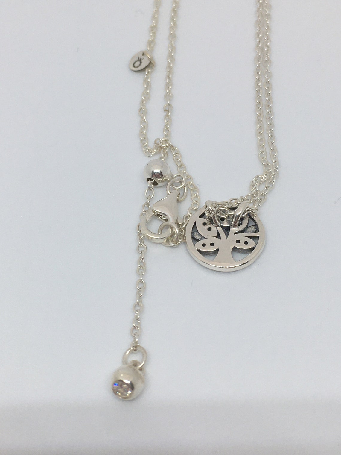 Pandora Family Tree Sterling Silver With Cubic Zirconia - Etsy