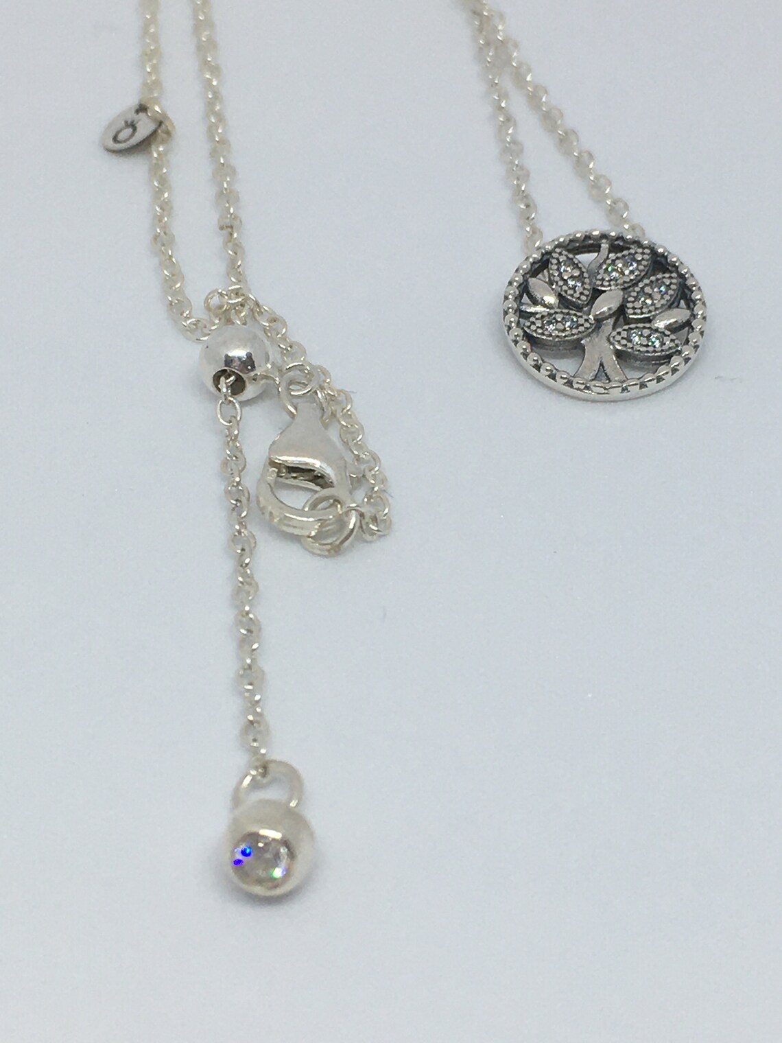 Pandora Family Tree Sterling Silver With Cubic Zirconia - Etsy