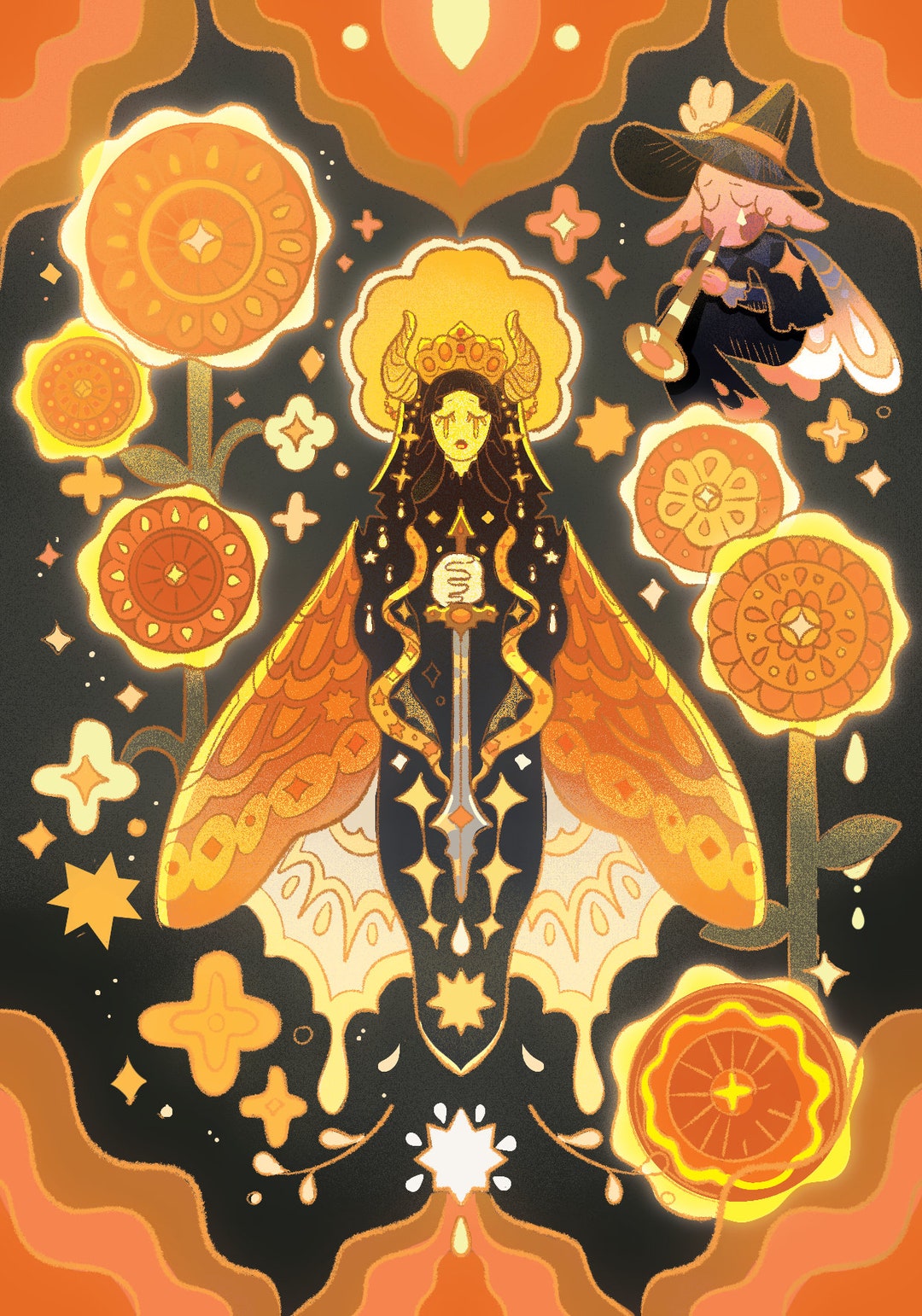 Flower's Fairies Gatcha Cards Pack of 6 - Etsy