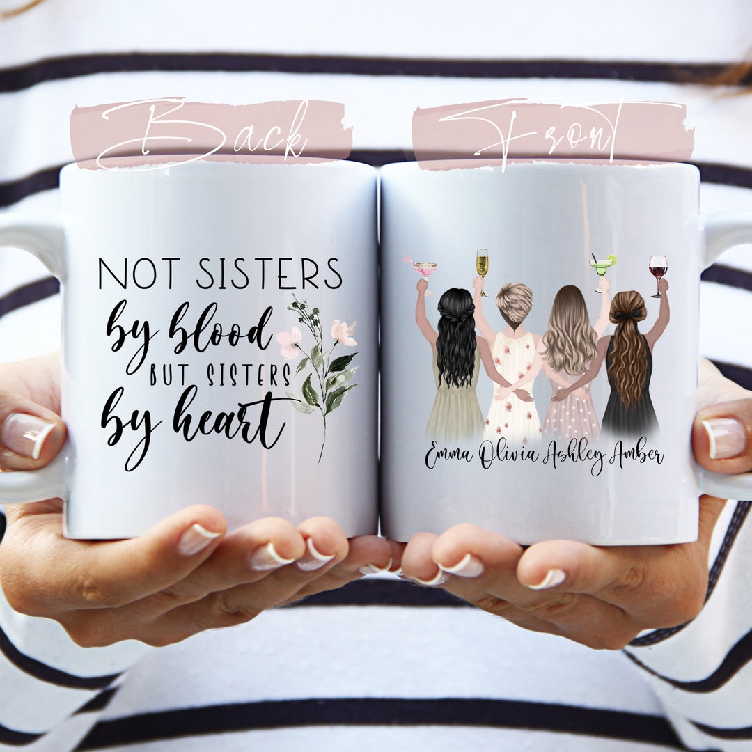 Mischievous Four Best Friends | 4 BFF Gift | Besties 4 Girl ...