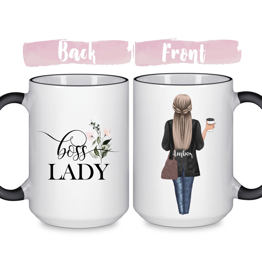 Boss Lady Coffee Mug | Gift for Boss | Boss Lady Gift | Surprise Your ...