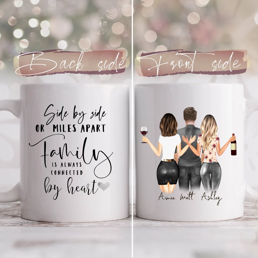 Personalized Brother and Sisters Coffee Cup: Custom Family Gift - Etsy