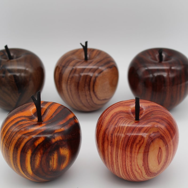 Wooden Apple - Etsy