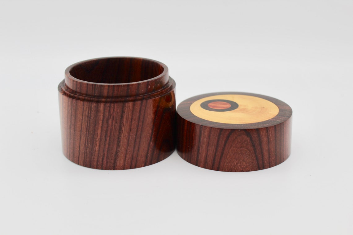 Turned Wooden Box - Etsy