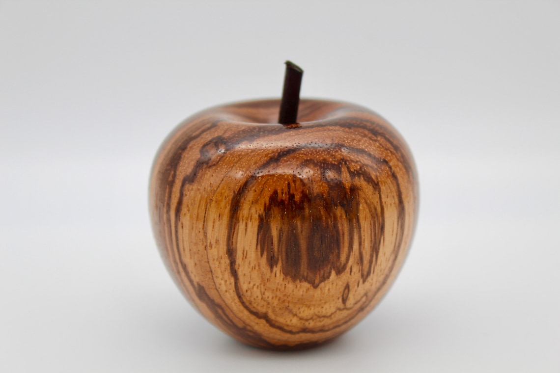 Apples Wooden Apples Fruit Ornaments Collectables . - Etsy