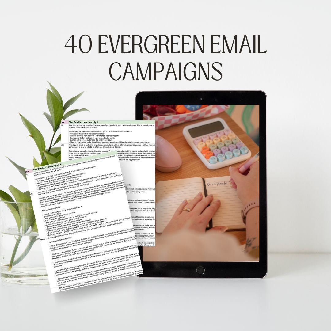40 Evergreen Email Marketing Campaign Ideas Great for Ecommerce Stores ...
