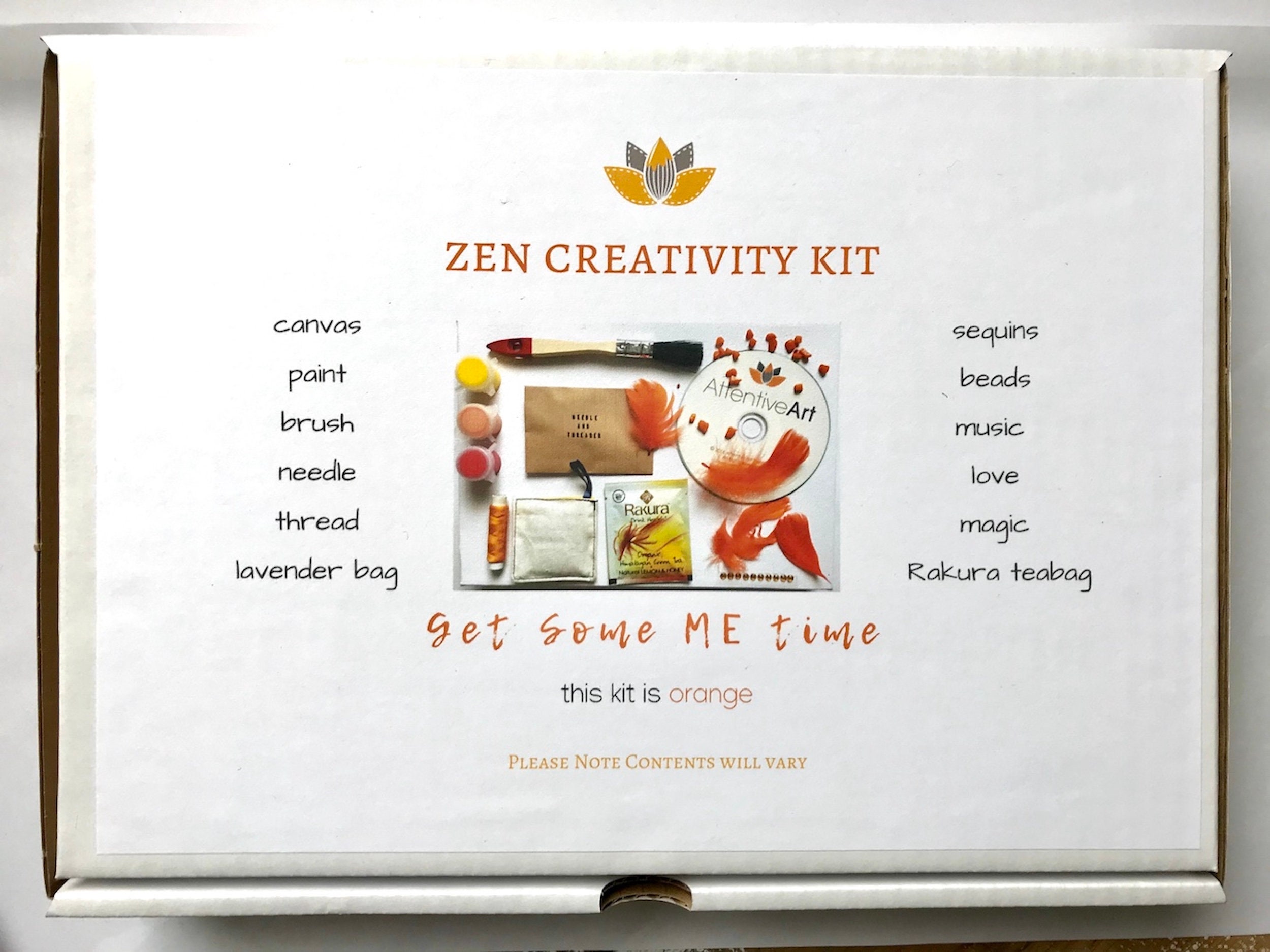 Zen Creativity Kit, Personalised Creative Gift Box, Diy Craft Kit for ...