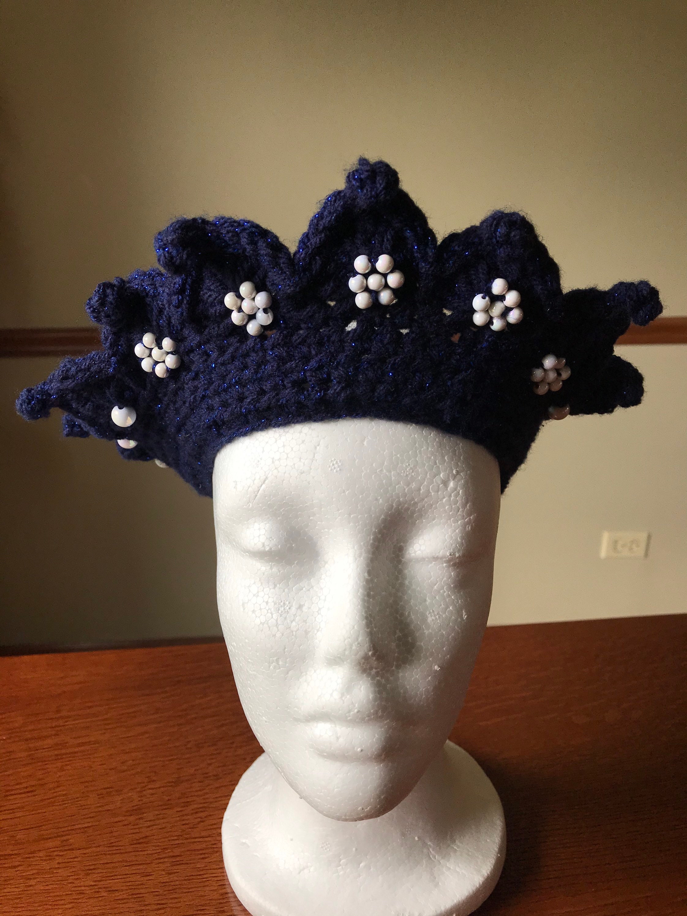 Navy Blue Crown - Etsy