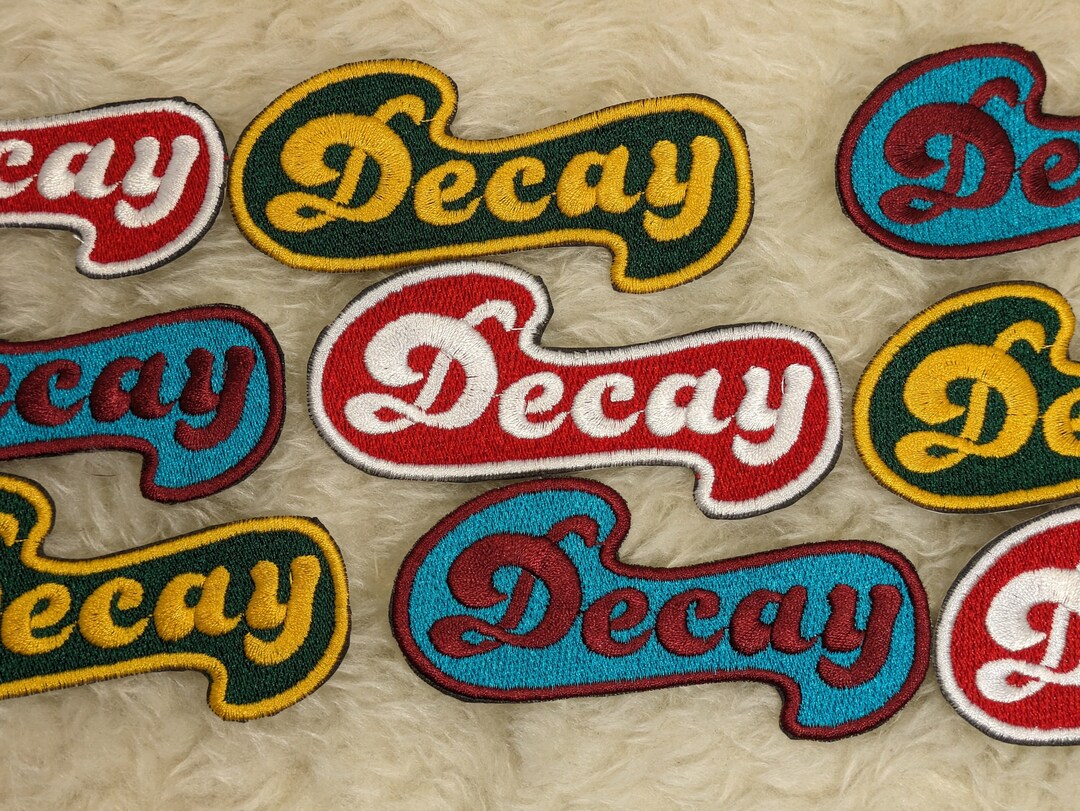 Decay Patch - Etsy