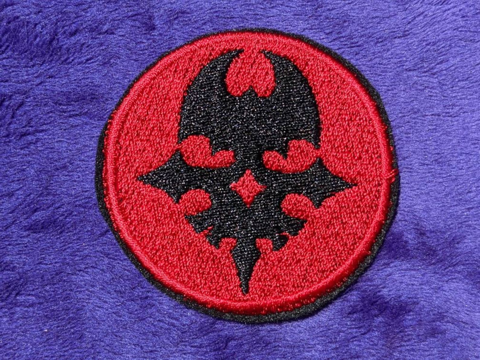 TWEWY the world ends with you player pin 60mm iron on patch | Etsy