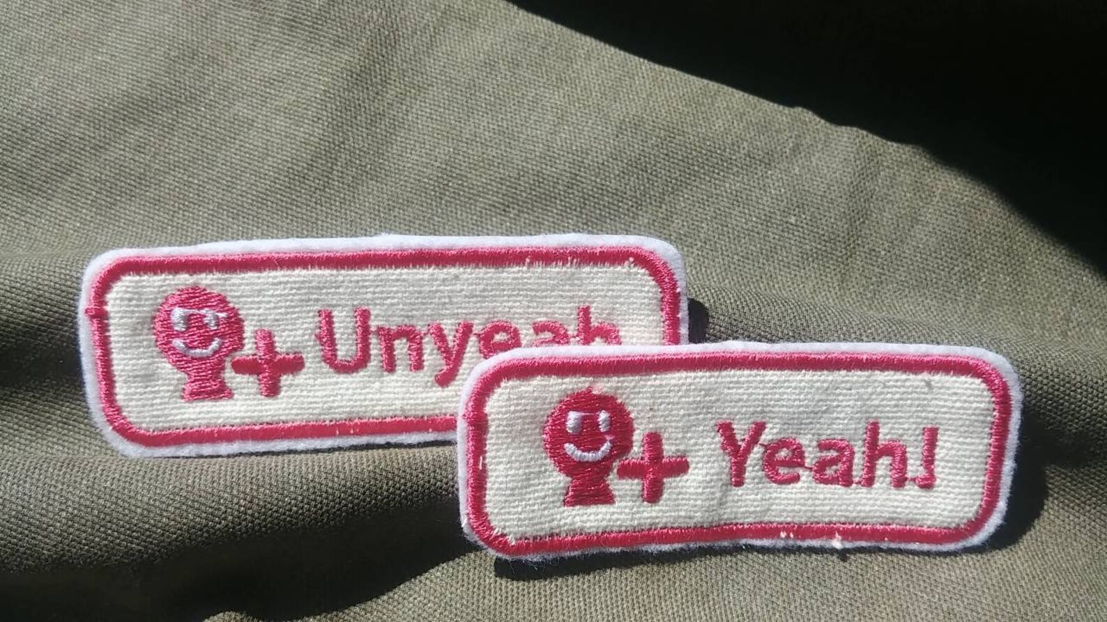 Nintendo Miiverse Unyeah /Yeah 80mm patch | Etsy