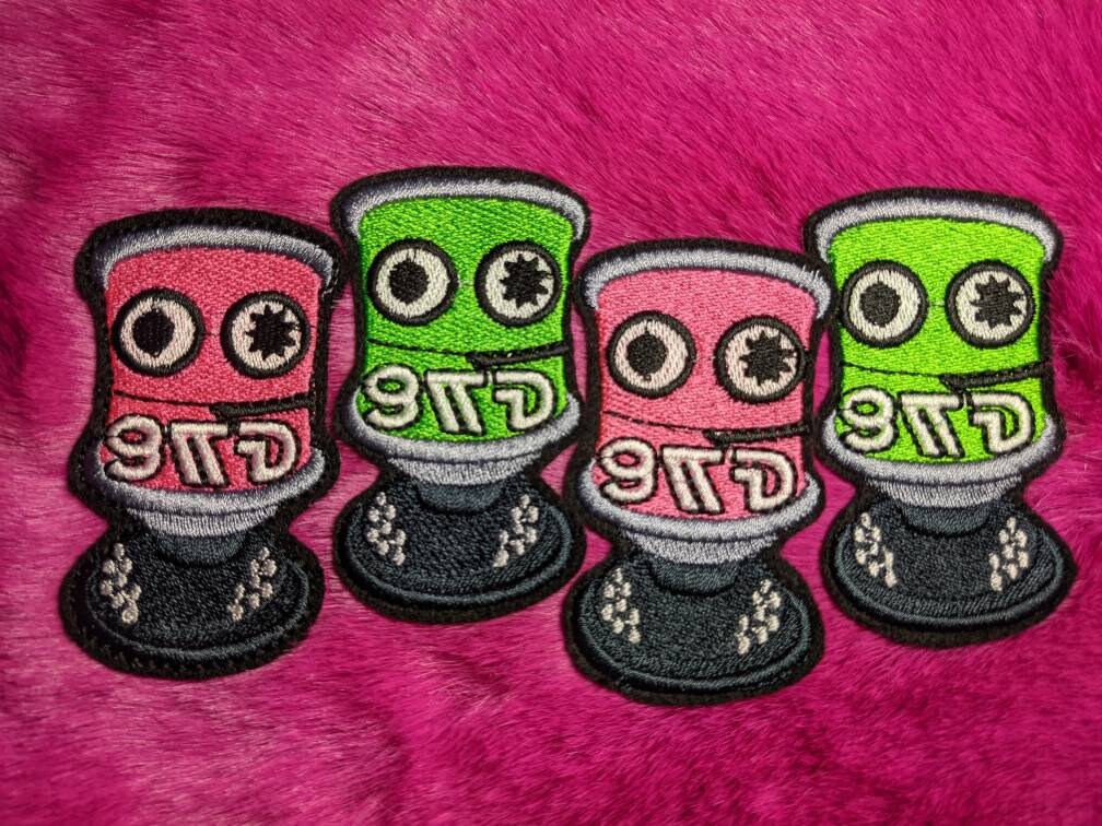 Suction Bomb Splatoon 90mm Iron on Patch - Etsy