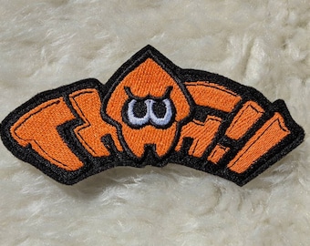 Splatoon Squid Sisters Logo Iron-on Patch - Etsy