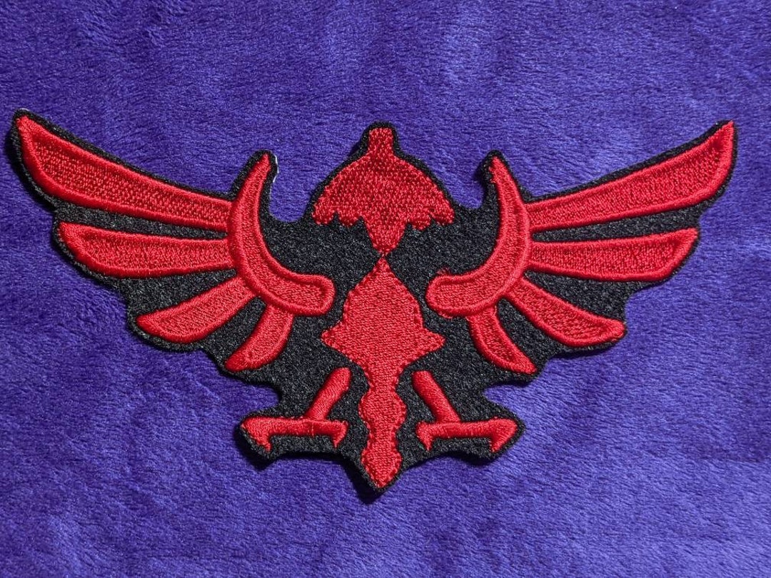 Hylian Shield Crest Iron on Patch 120mm - Etsy