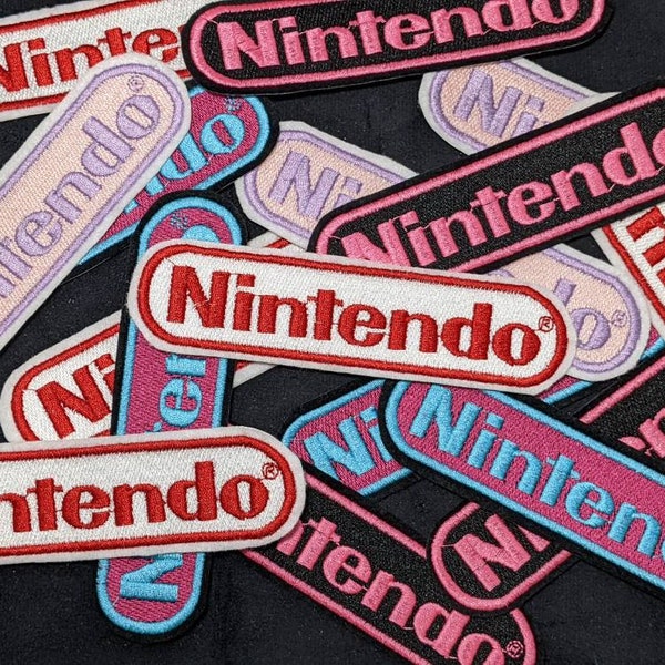 Nintendo Patch - Etsy