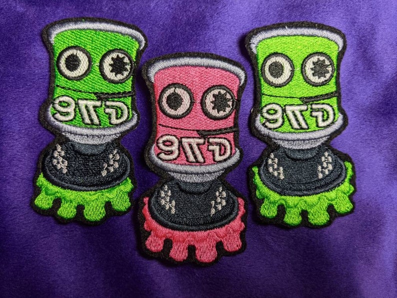 Suction Bomb Splatoon 90mm Iron on Patch - Etsy