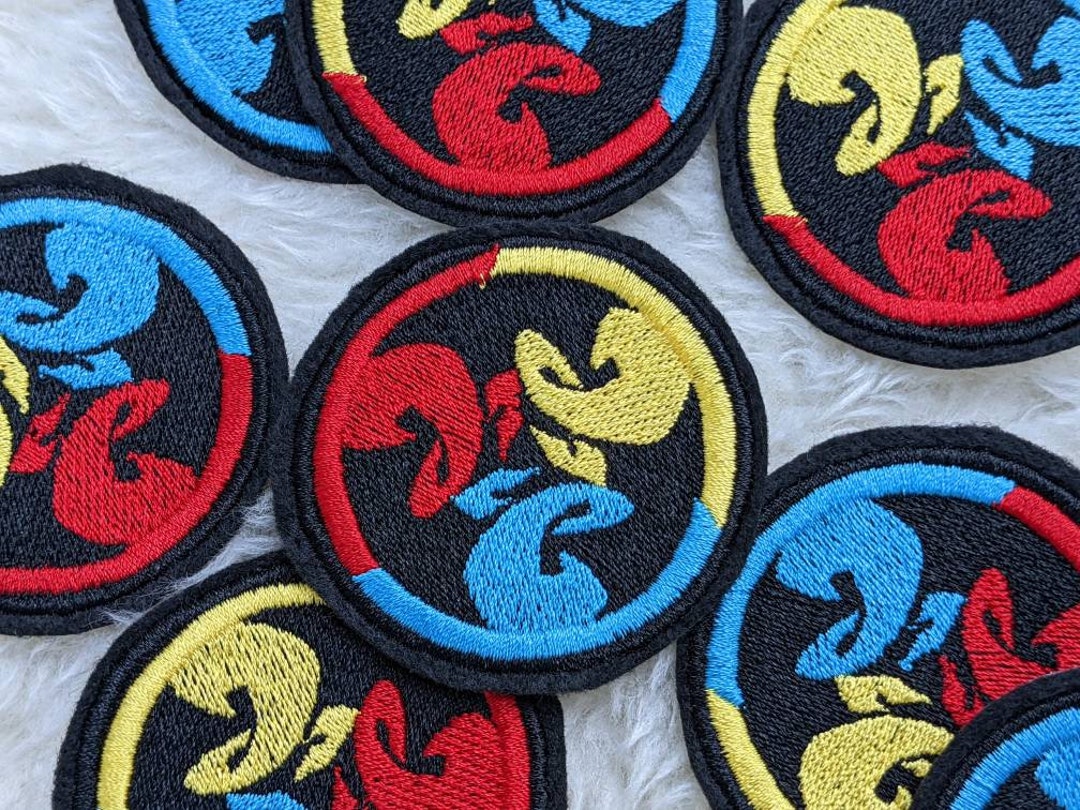 Splat Tri-splatfest Logo 60mm Iron on Patch - Etsy