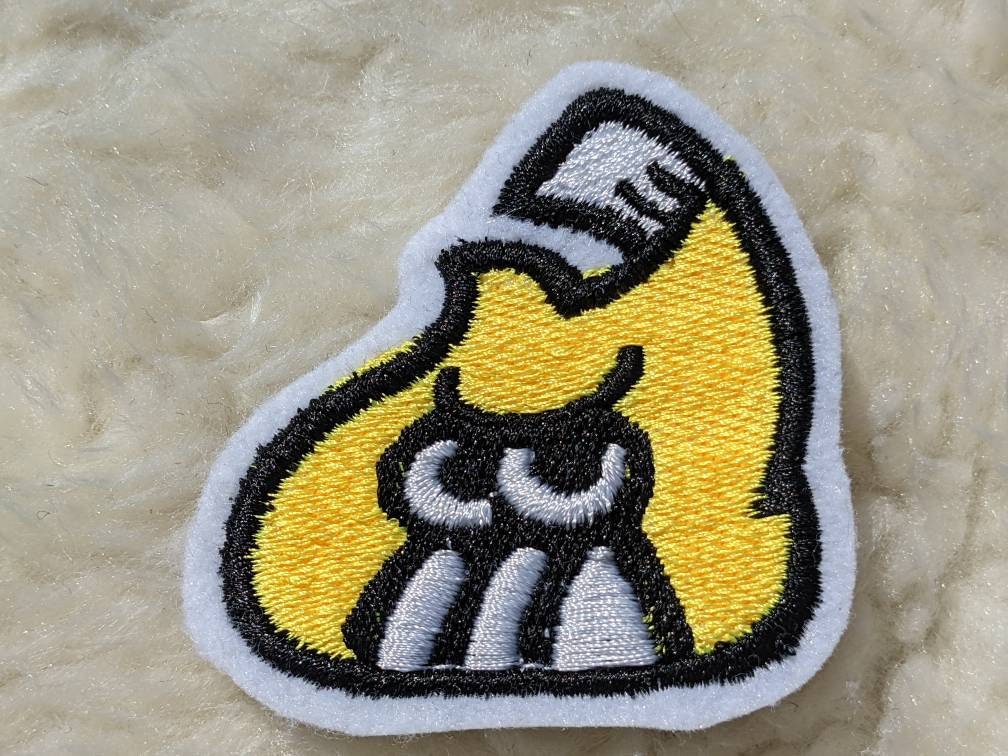 Splat Firefin Logo 60mm Iron on Patch - Etsy