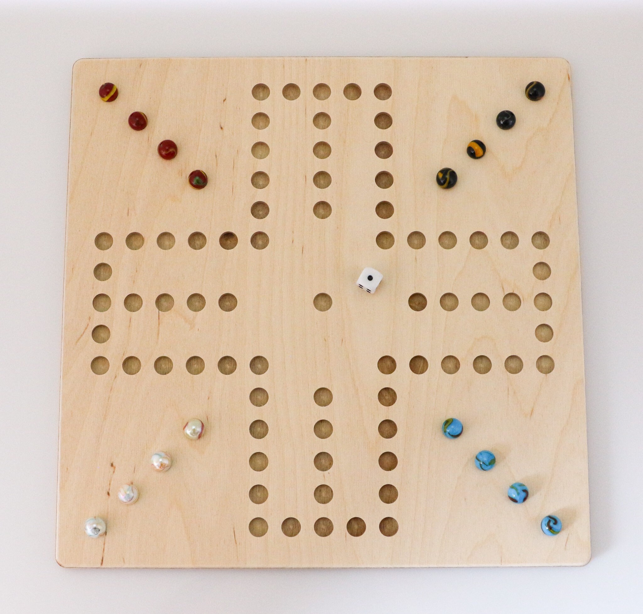 Games & Puzzles Board Games Aggravation 16 x 16 Cards N Marbles 4 ...