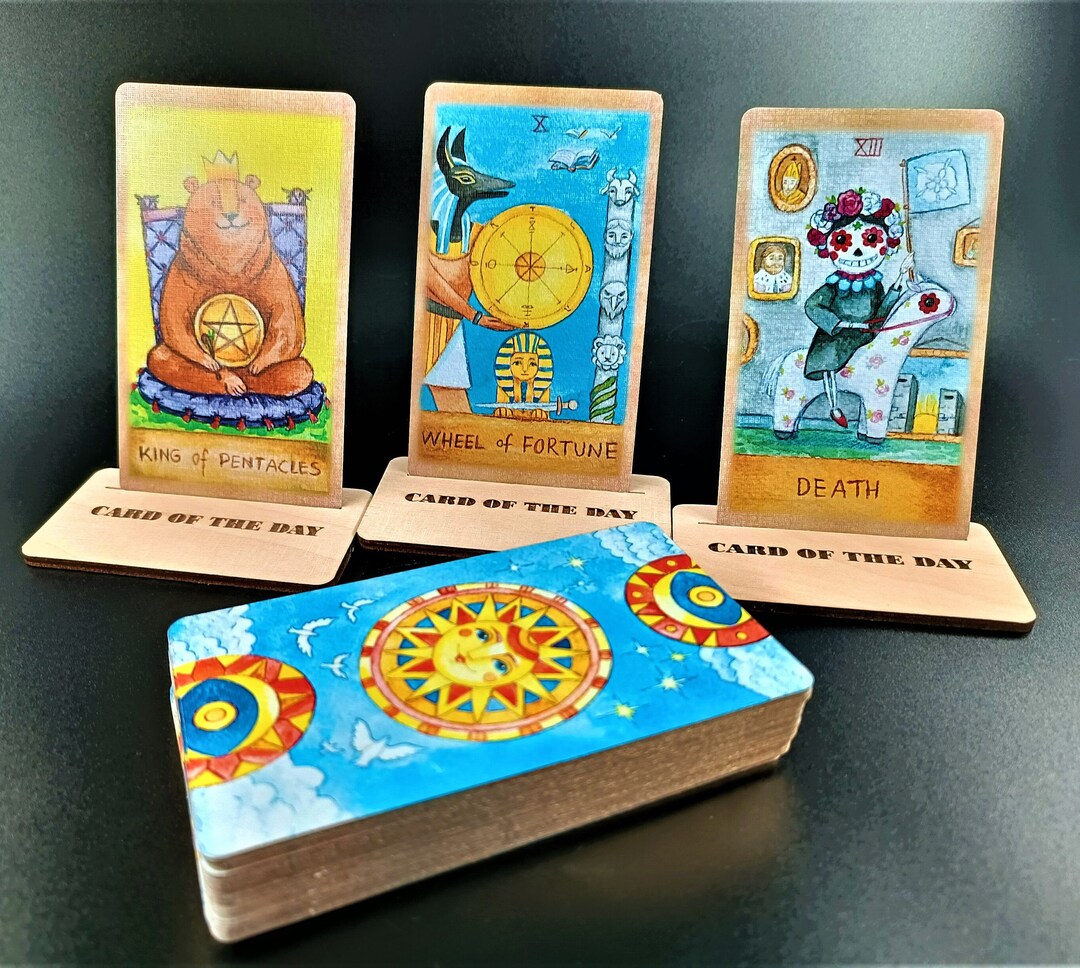 Deck of Tarot Cards Solar Soul, Positive Tarot, Children's Tarot, Fairy ...