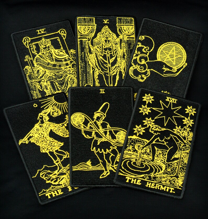Embroidery Pattern Tarot Cards EMPEROR Machine Embroidery - Etsy