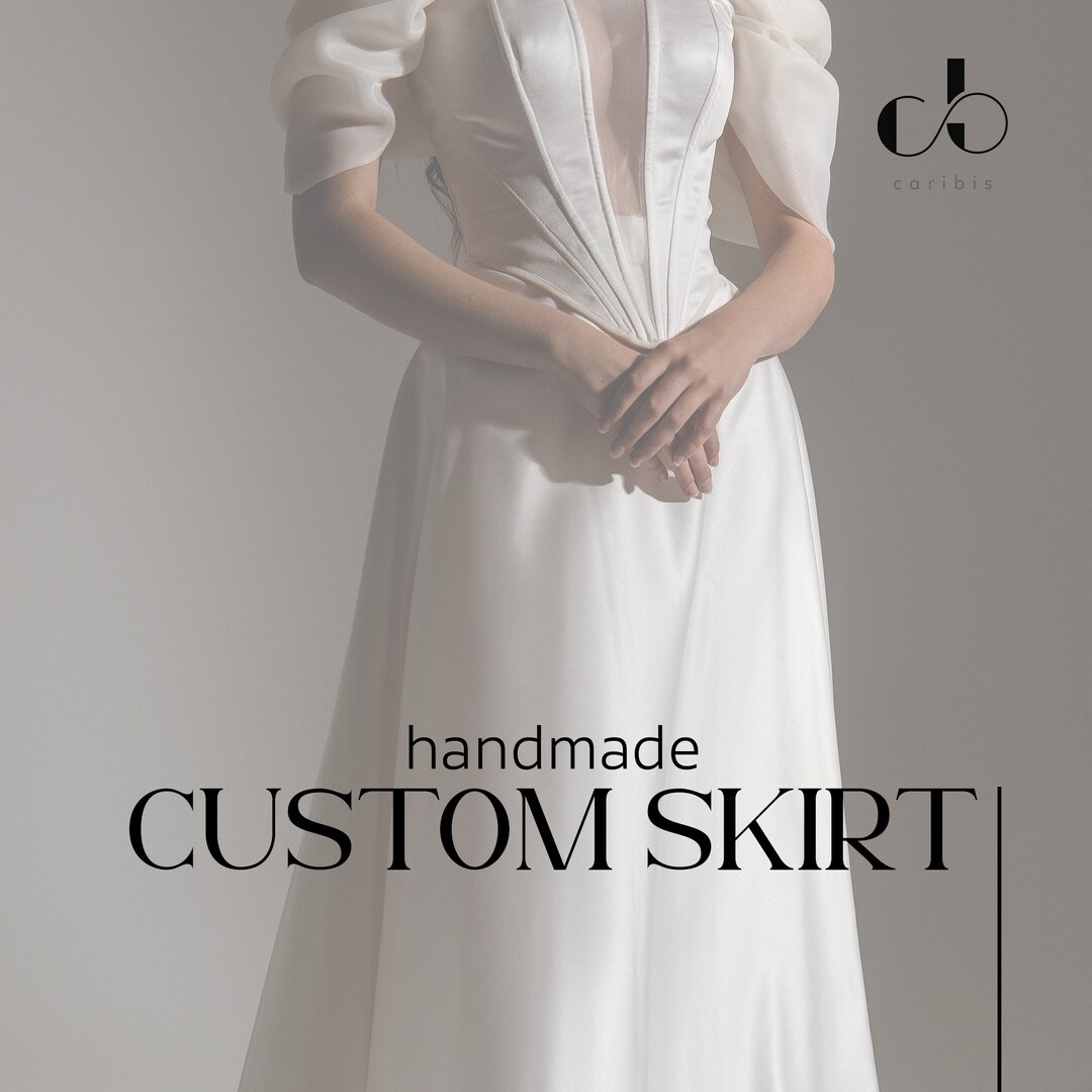 Design Your Wedding Skirt, Personalized Prom Skirt, Custom Party Skirt ...