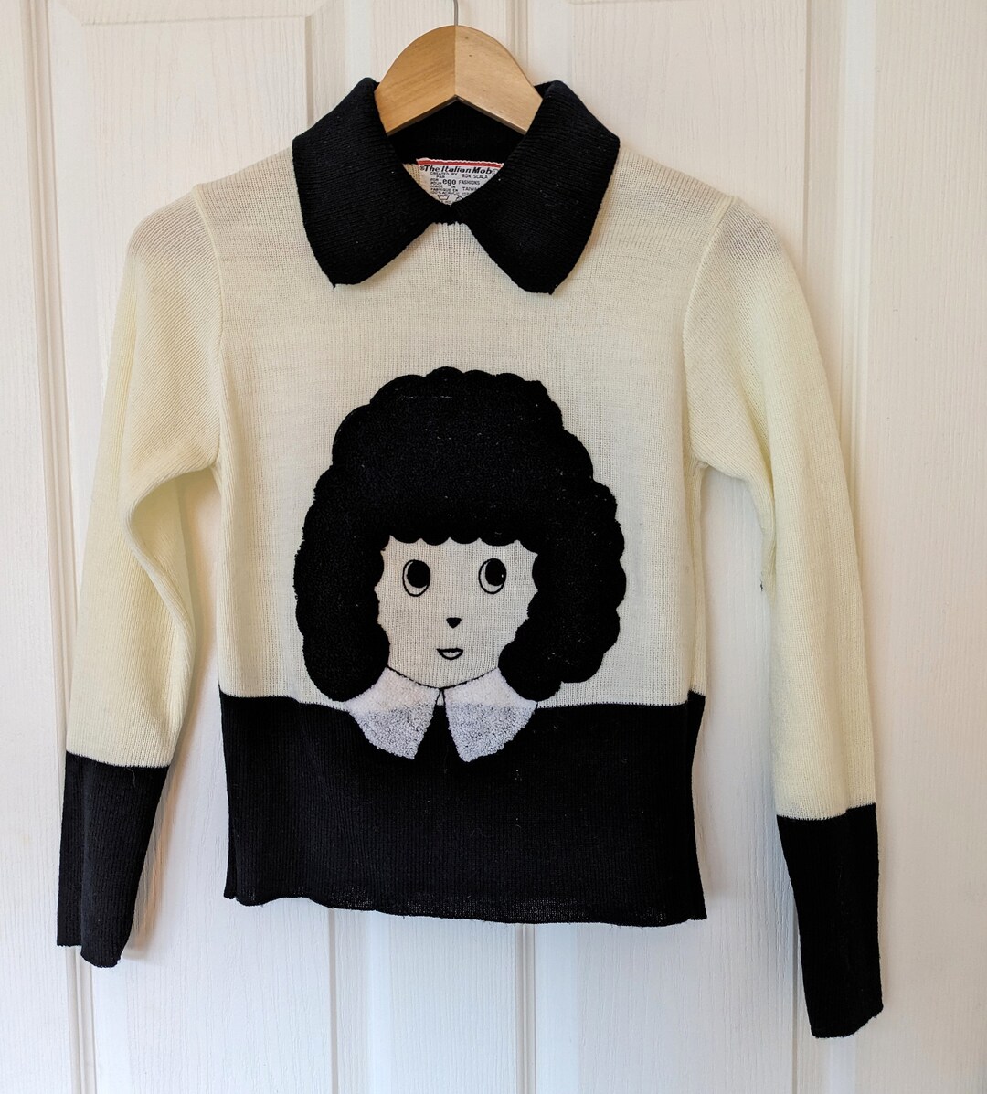 Vintage the Italian Mob by Rob Scala Sweater Pullover 70s - Etsy