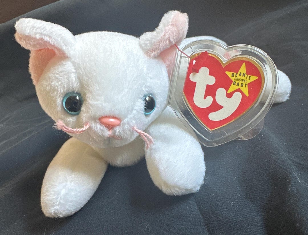 TY Beanie Baby Flip the Cat 4th Gen Vintage Mint Tags Rare Canadian ...