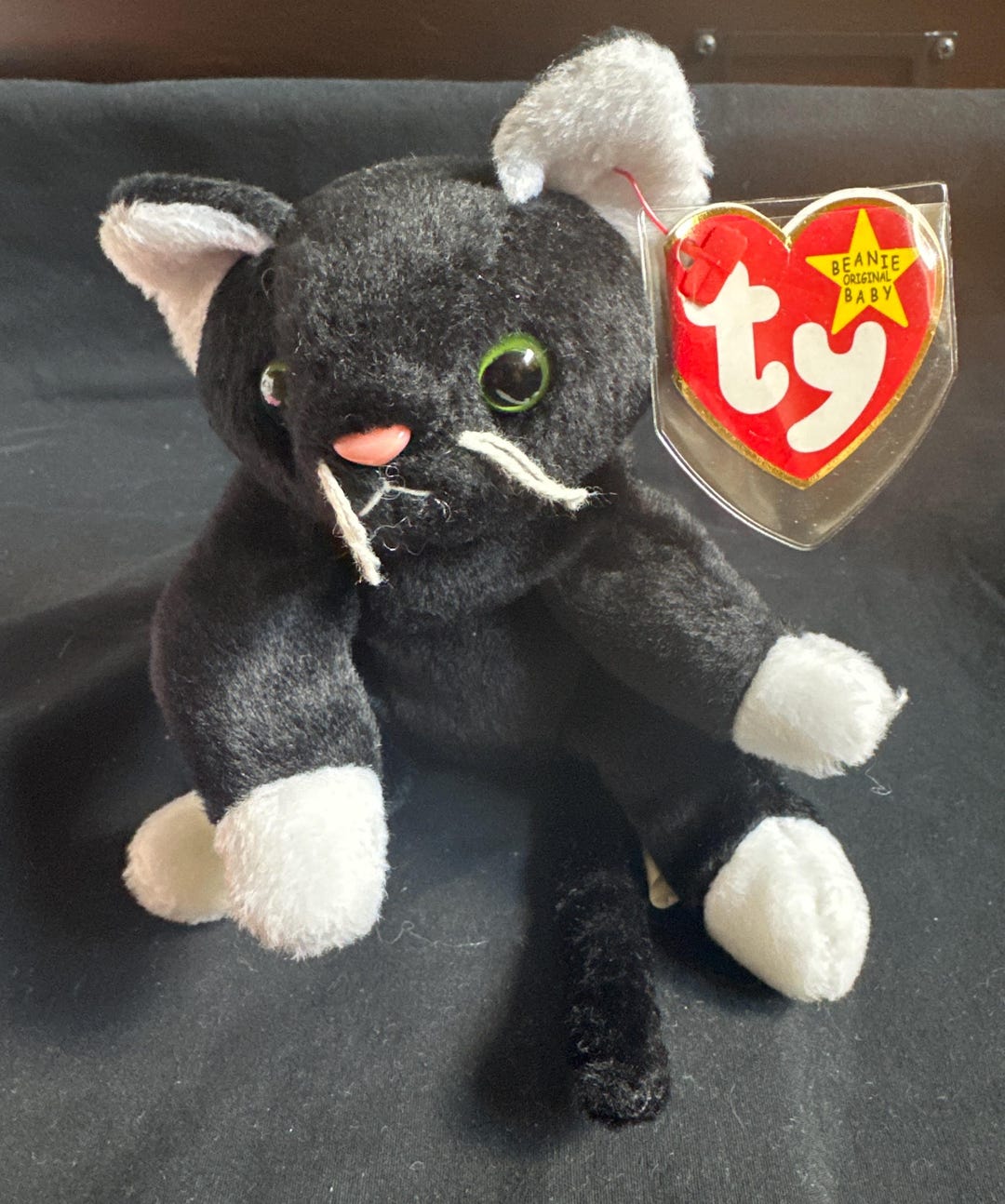 TY Beanie Baby Zip the Cat Vintage Mint Tags Original Owner - Etsy