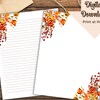 Autumn Stationary Printable Stationery Fall Letter Writing Stationery ...