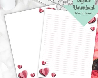 Night Sky Stationery Cute Stationery Set Printable Letter - Etsy