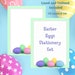 Printable Easter Stationery, Printable Writing Paper, Cute Easter ...