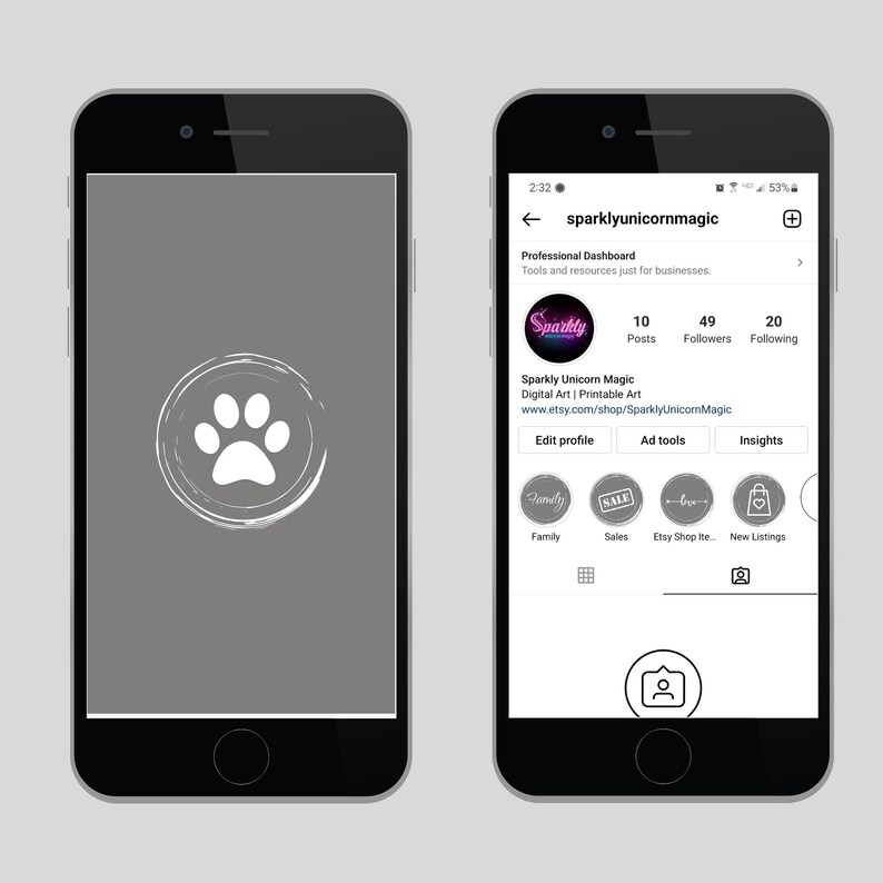 400 Gray & Black Instagram Story Highlight Covers, IG Story Icons ...