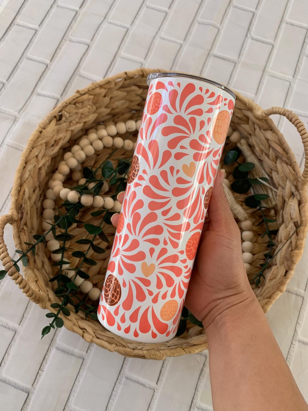 Mexican Talavera Conchitas Pan Dulce Tumbler - Etsy