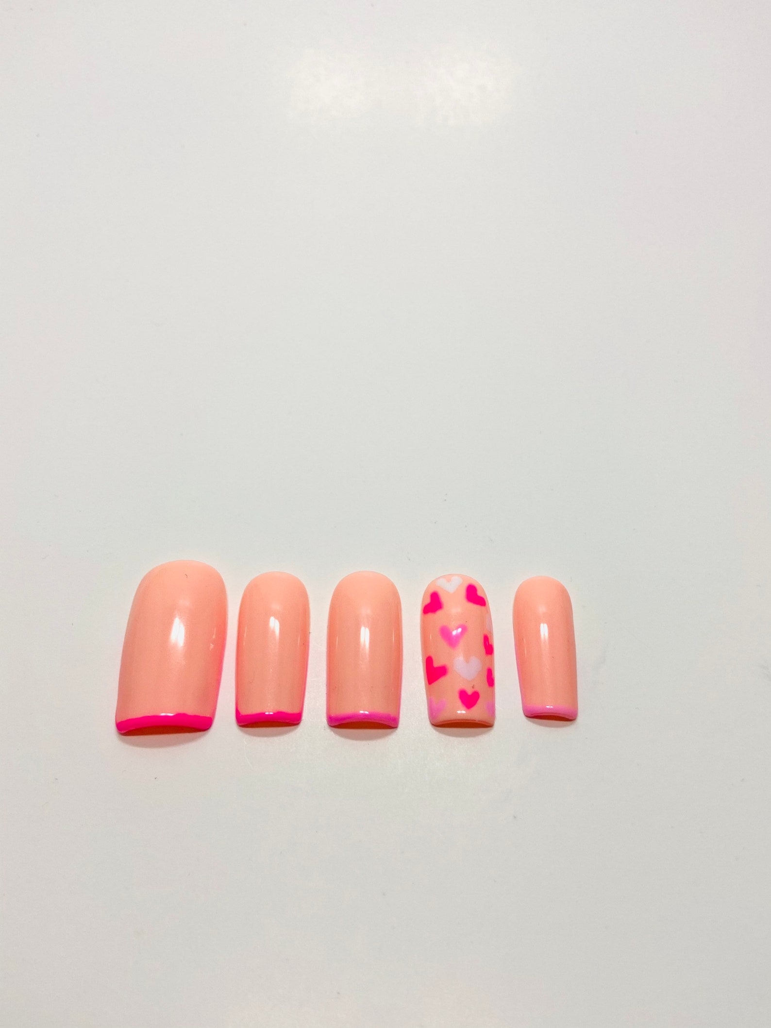Princess Peach Press on Nails - Etsy
