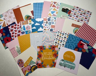 Paper Scrap Pack - Etsy