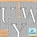 Geometric Alphabet Coloring Pages: Printable Letter Book (PDF) - Etsy