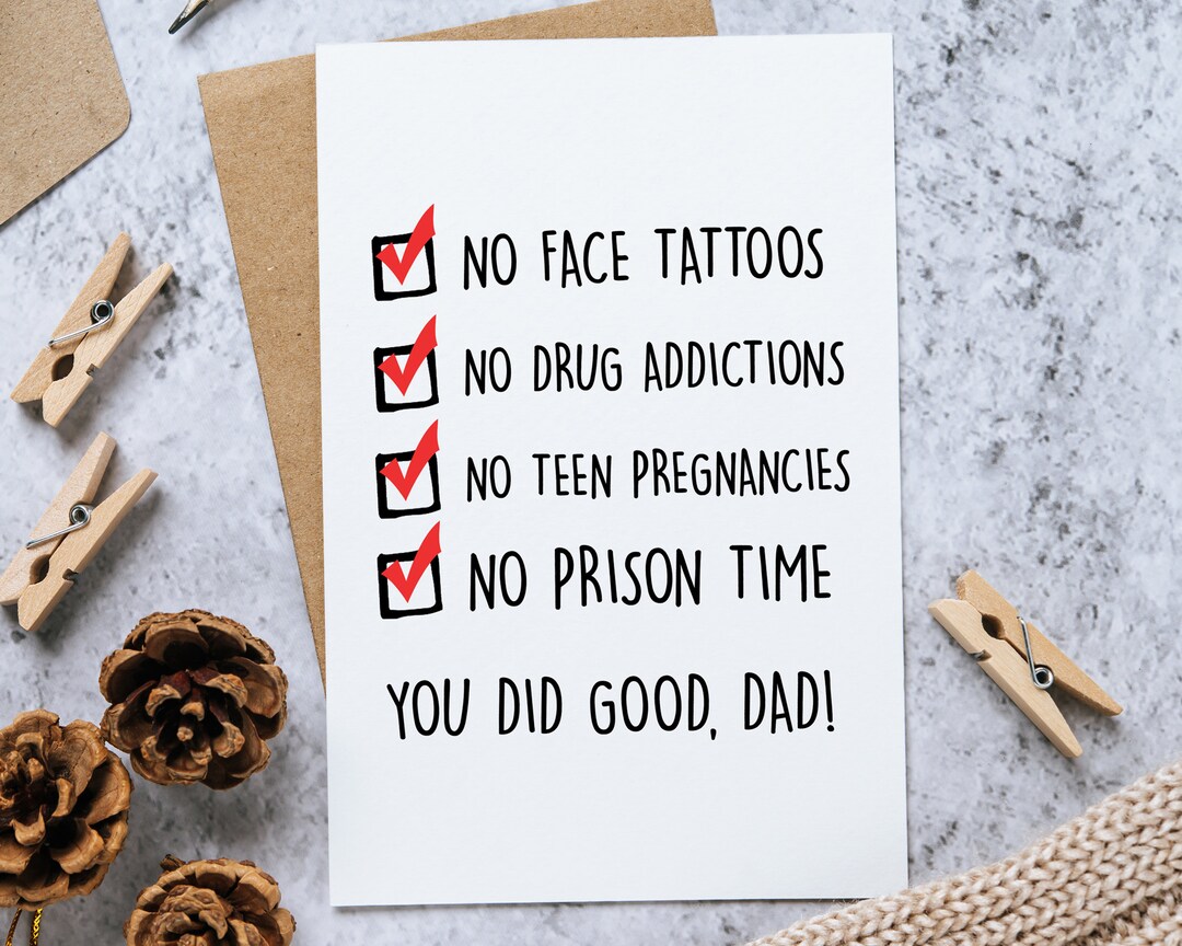 Funny Fathers Day Card, Dad Birthday Card, Hilarious Dad Greeting Card ...