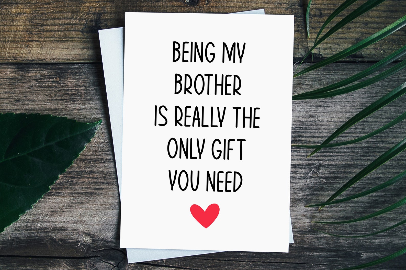 Rude Birthday Card for Brother Funny Greeting Card Brother - Etsy