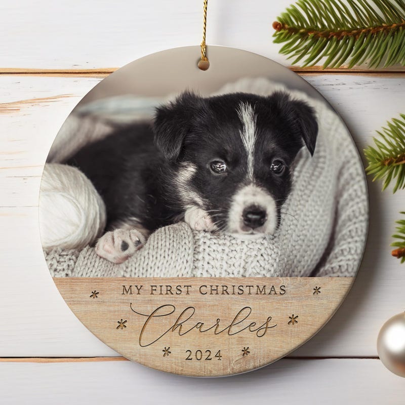 Dogs on a Bauble - Etsy