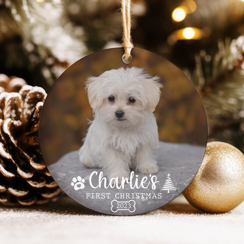 Dogs First Christmas - Etsy