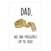 Dad No Measures up to You Card, Fathers Day Card, Funny Father's Day ...