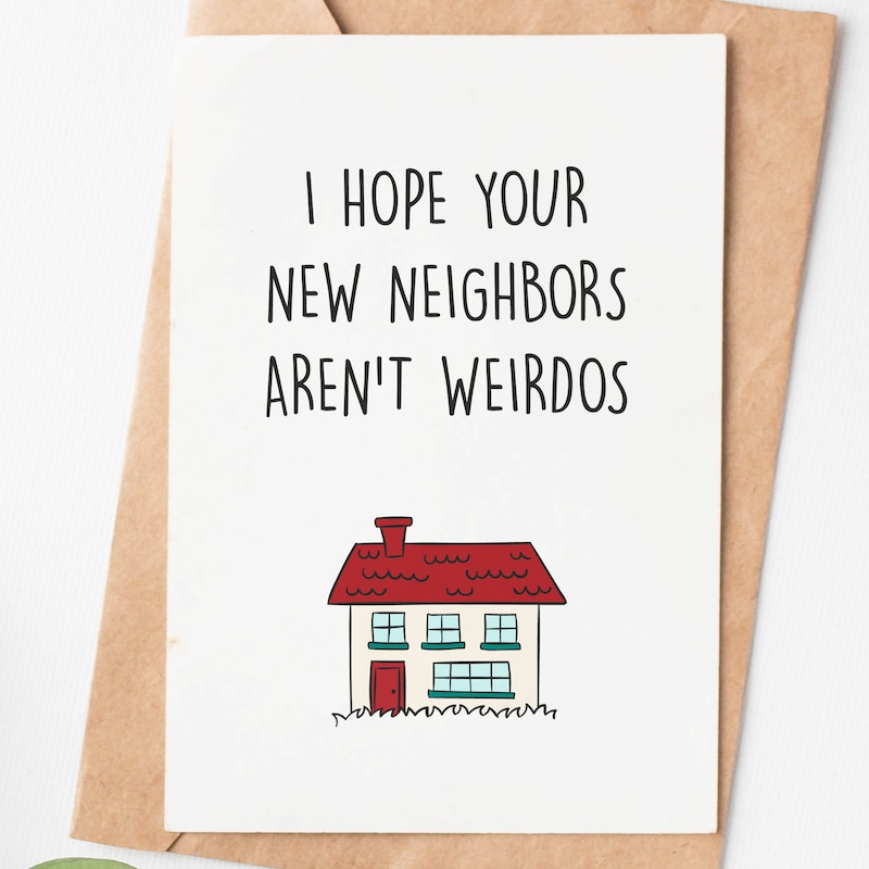 Funny New House Card - Etsy