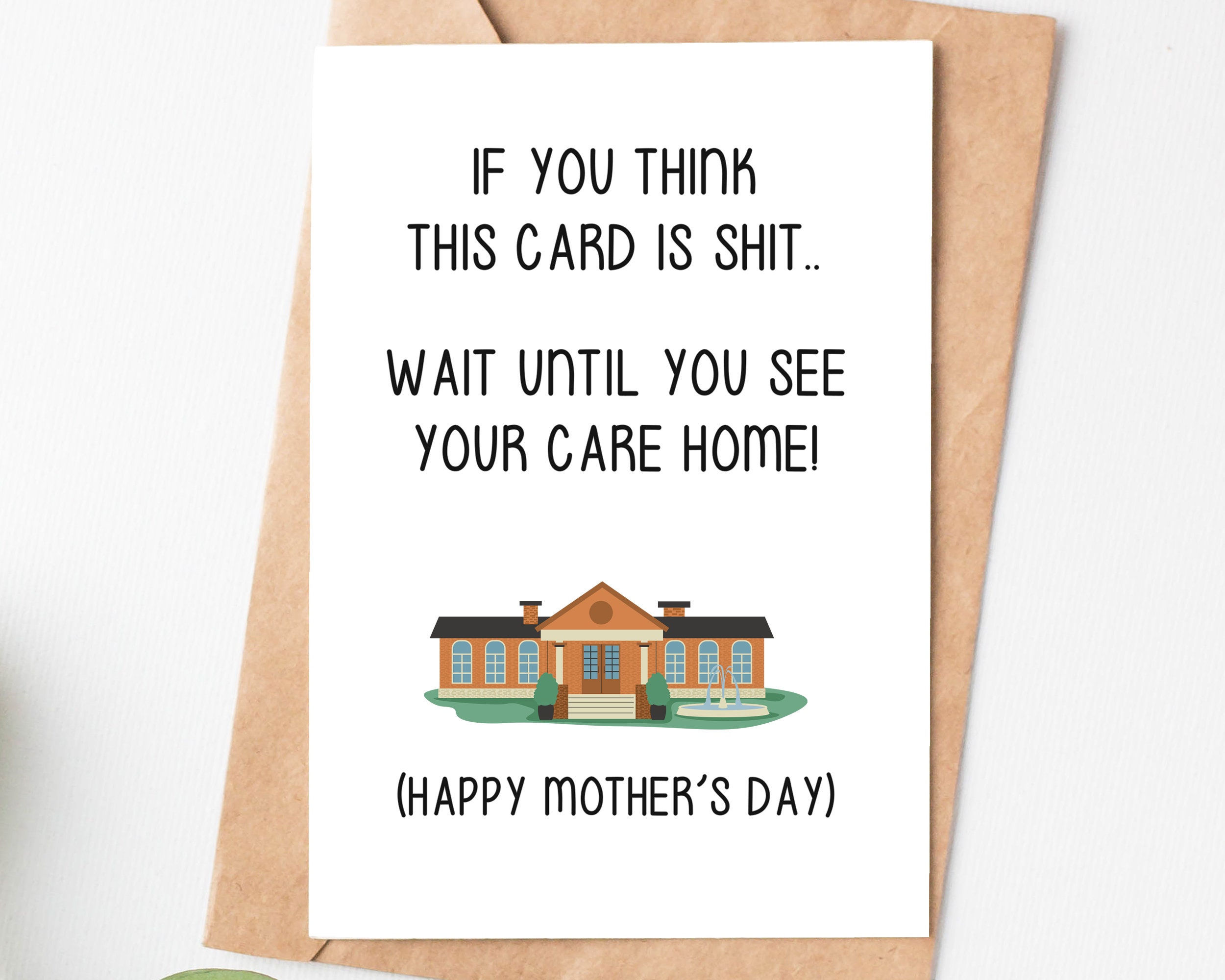 Funny Mothers Day Card Happy Mother's Day Card for Mom - Etsy