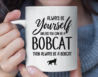 Bobcat Coffee Mug - Etsy