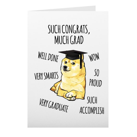 Graduation Meme Dog