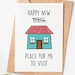 Funny New Home Card, Housewarming Card for Friend, New House ...