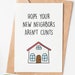 Funny New Home Card, Housewarming Card for Friend, New House ...