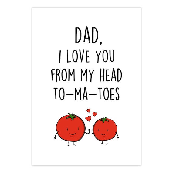I Love You Dad Cards