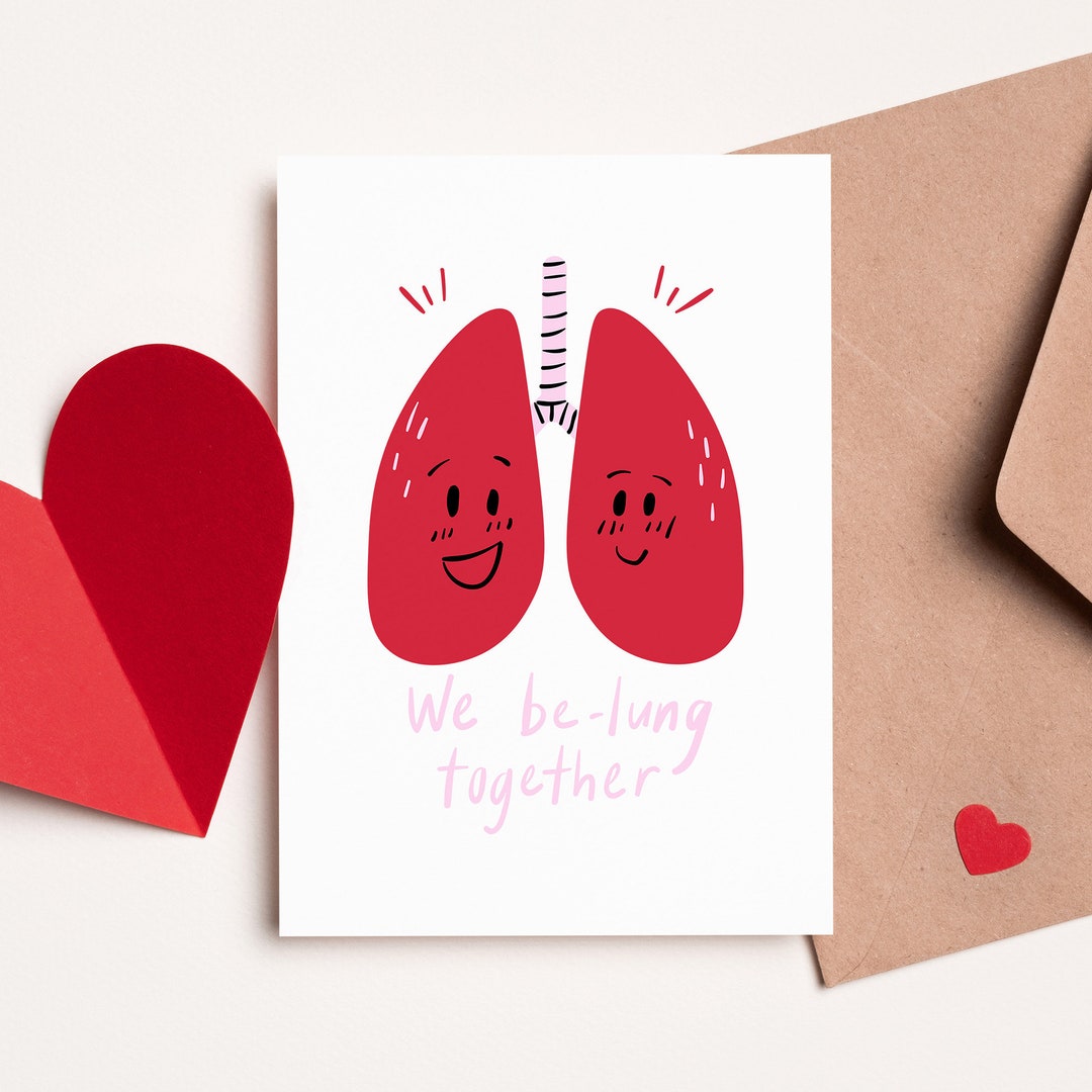 We Be-lung Together Funny Card, Cute Valentines Day Card, Vday Gifts ...